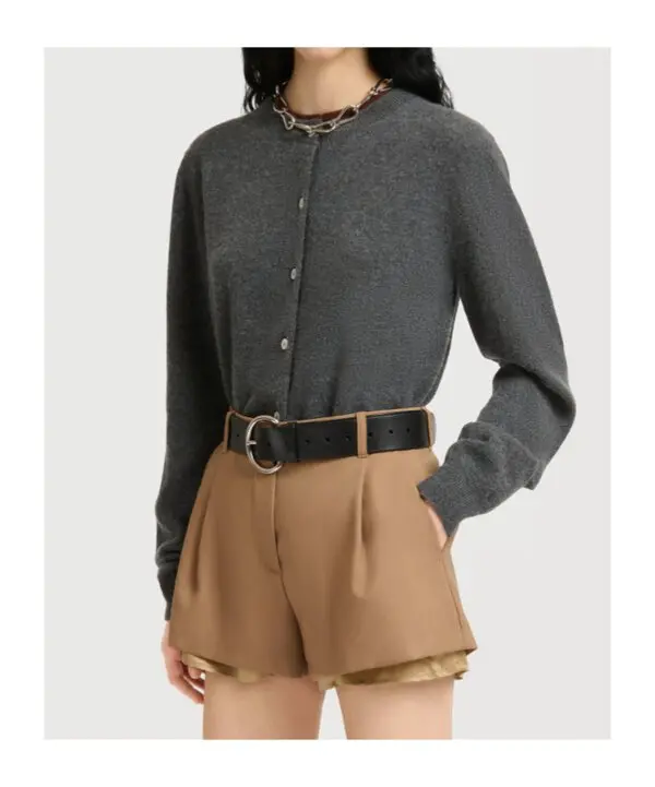 Marni Logo Patch Cashmere Cardigan
