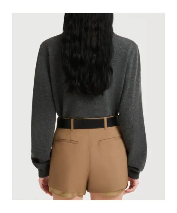 Marni Logo Patch Cashmere Cardigan