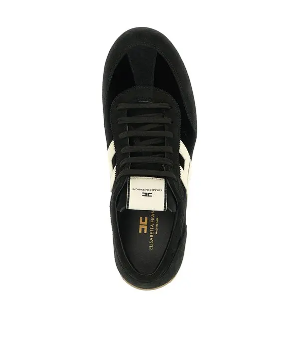 Elisabetta Franchi Logo Patch Low Top Sneakers