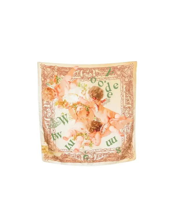 VIVIENNE WESTWOOD Cherub Print Square Scarf - No