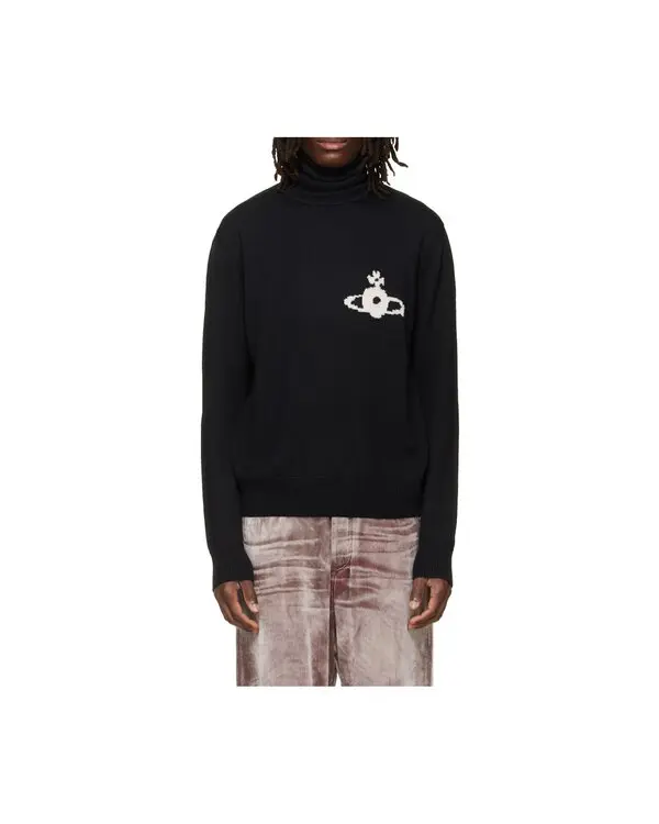 VIVIENNE WESTWOOD Mark Orb Turtleneck Sweater