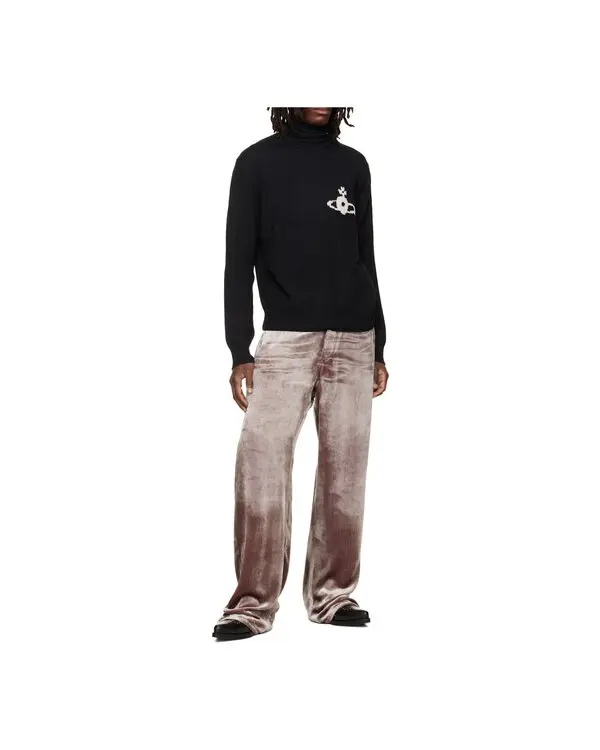 VIVIENNE WESTWOOD Mark Orb Turtleneck Sweater