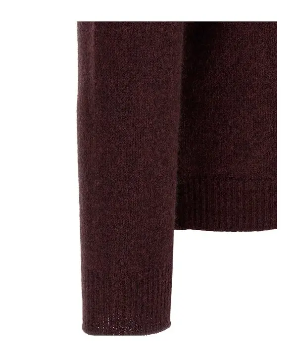 ROBERTO COLLINA Ribbed Hooded Sweater