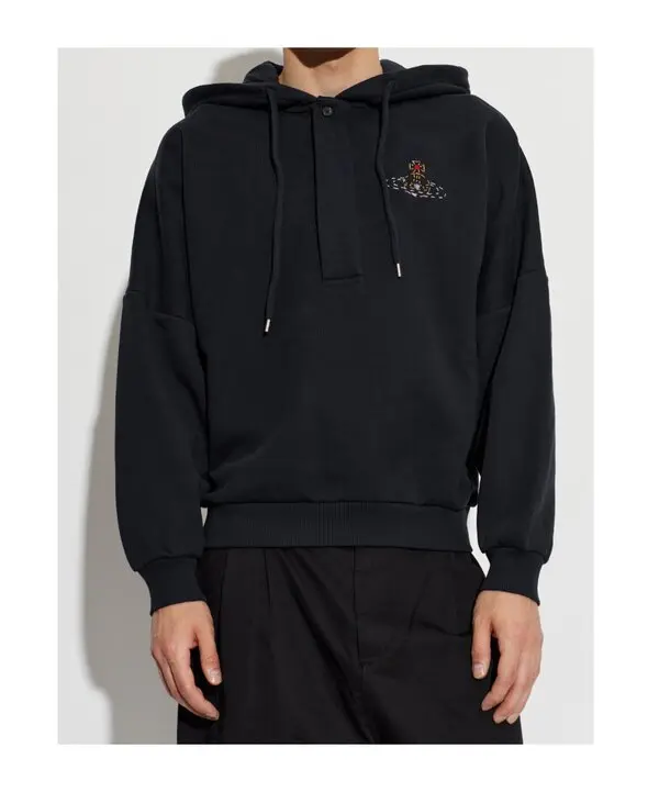 VIVIENNE WESTWOOD Drawstring Hooded Sweatshirt