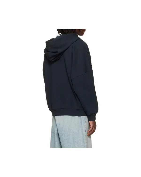 VIVIENNE WESTWOOD Drawstring Hooded Sweatshirt - Navy