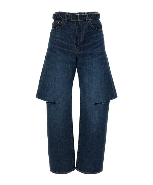 Sacai Straight-leg Jeans