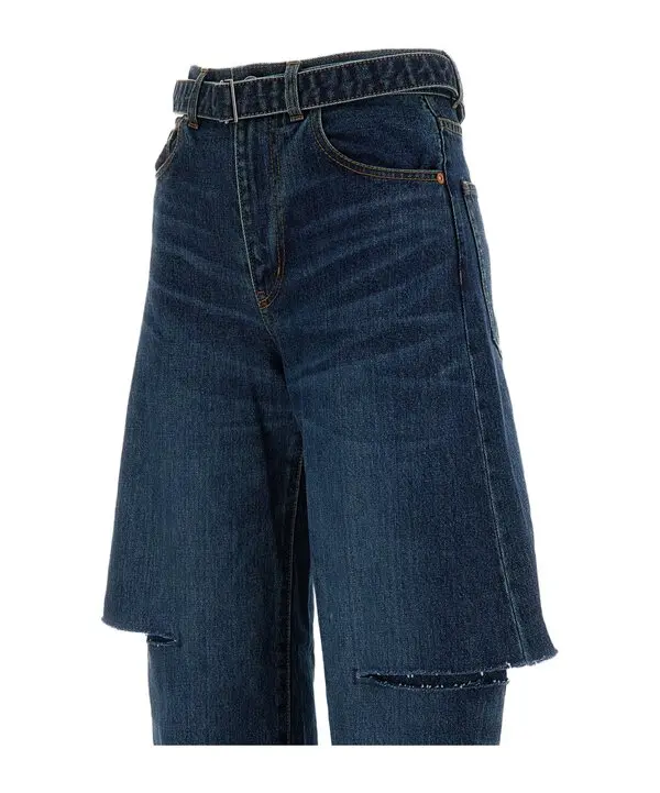 Sacai Straight-leg Jeans