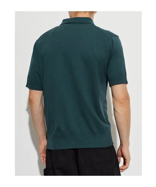 VIVIENNE WESTWOOD Short-sleeved Knit Cardigan With Collar