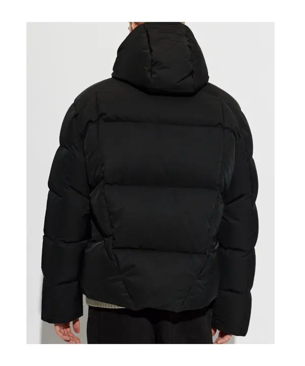 Off-White Long-sleeve Hooded Padded Jacket