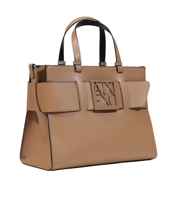 Armani Exchange Monogram Tote Bag