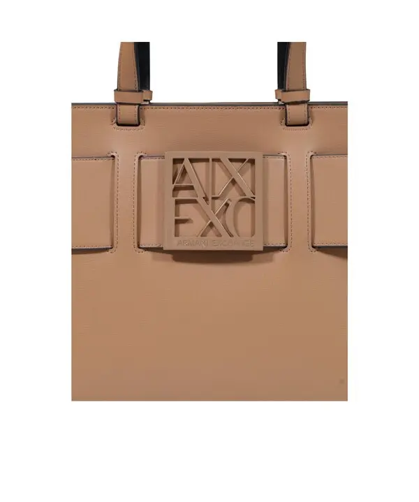 Armani Exchange Monogram Tote Bag