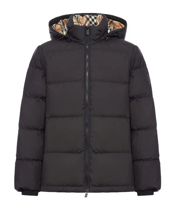 Burberry Long-sleeved Padded Hooded Jacket