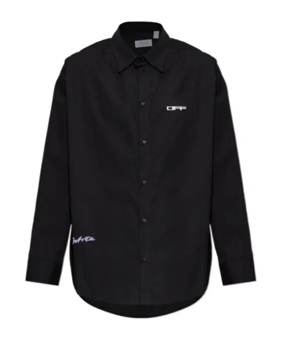 Off-White Long-sleeved Shirt