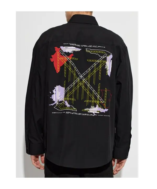 Off-White Long-sleeved Shirt