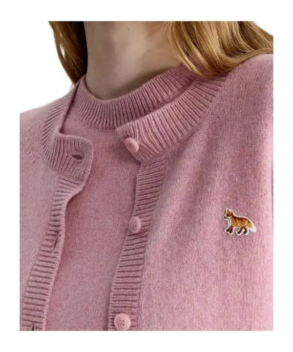 Maison Kitsuné Baby Fox Fitted Cardigan
