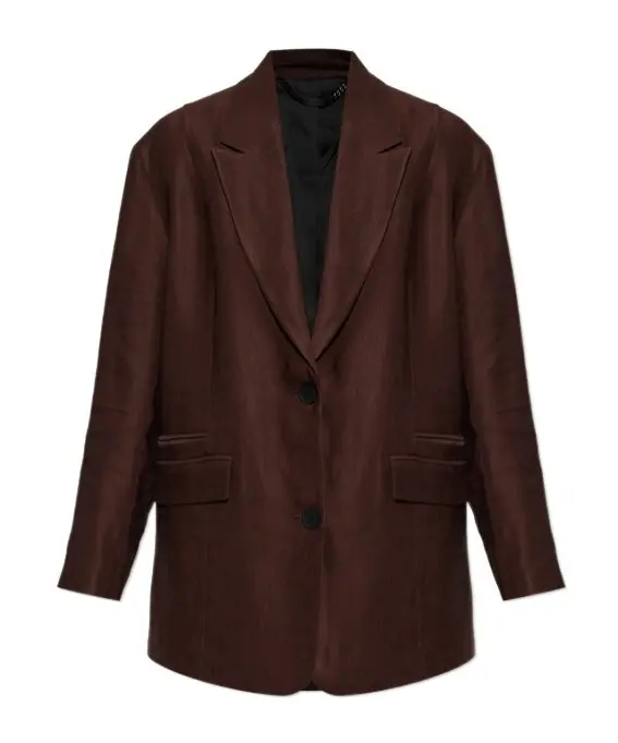 ALLSAINTS Lapel Long-sleeved Suit Jacket