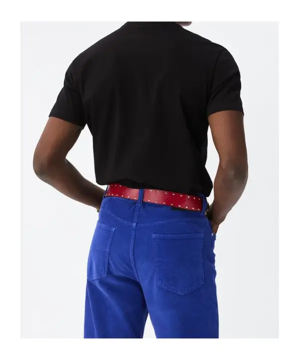 Versace Printed Cotton-jersey Slim T-shirt