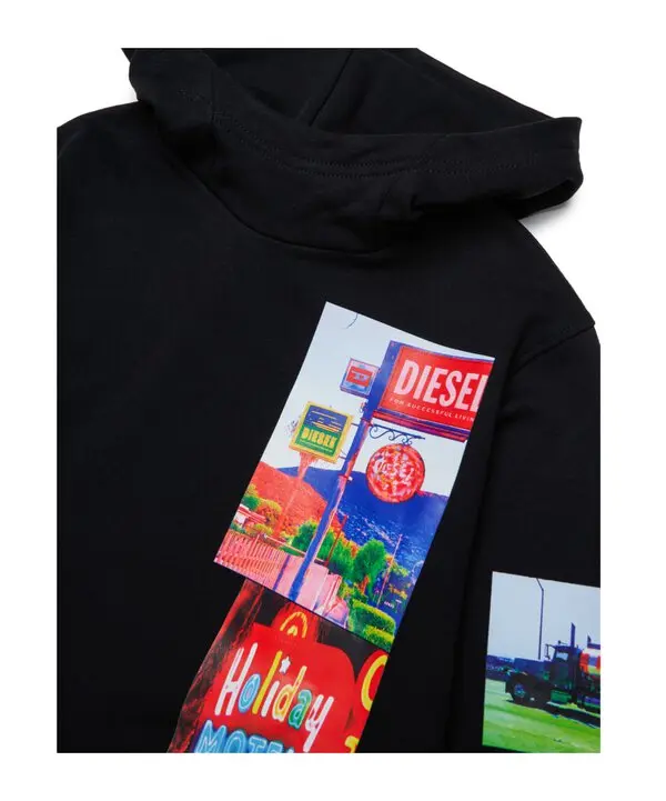 DIESEL® Photographic-print Hoodie