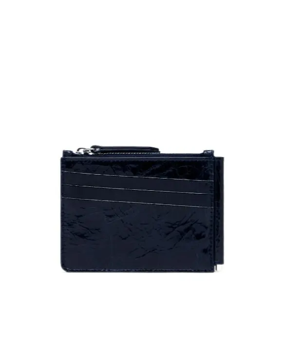 MAISON MARGIELA Four Stitches Pincer Wallet - Navy Blue