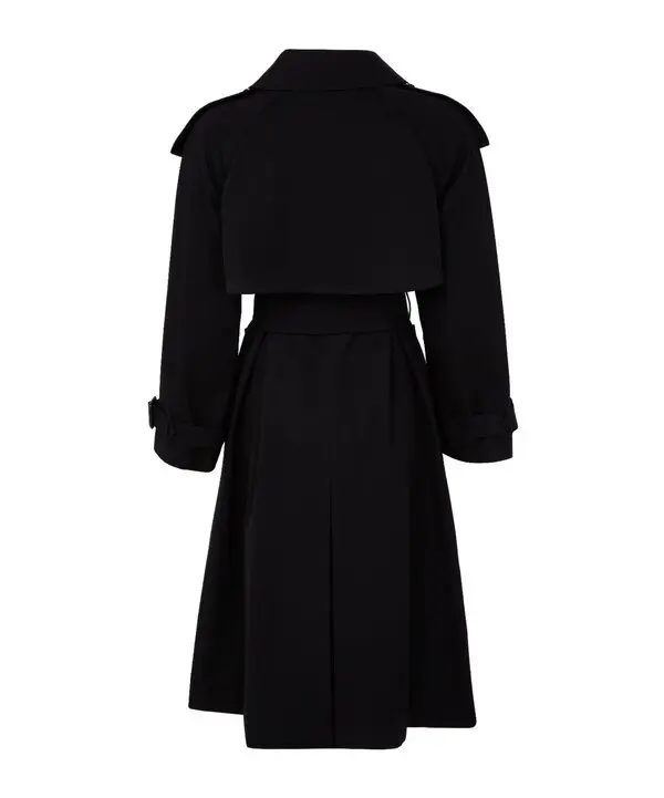 Burberry Long Gabardine Trench Coat