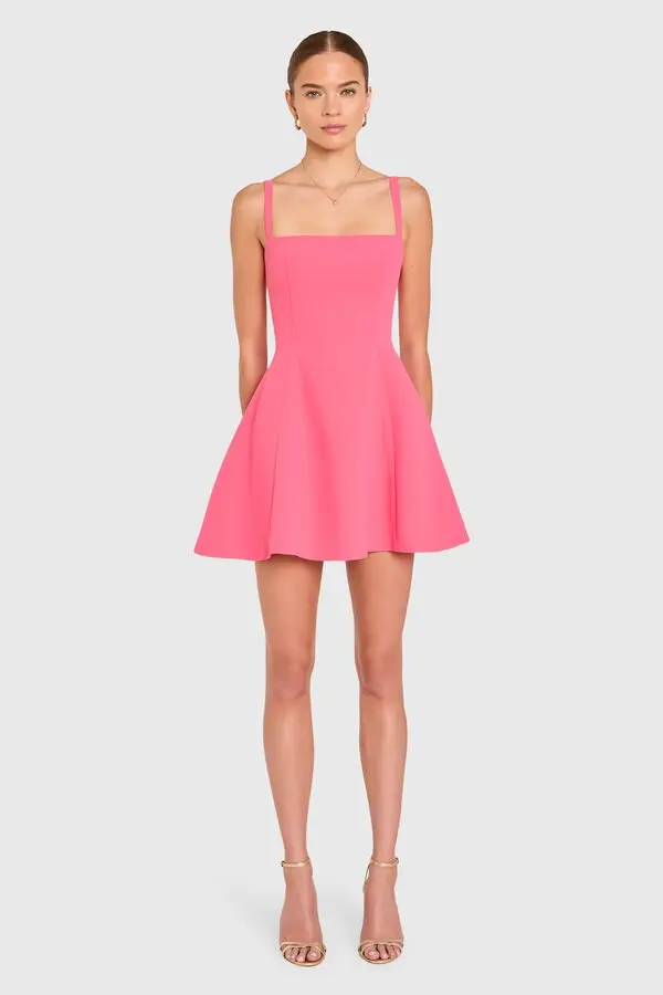 Amanda Uprichard Anna Dress Mini - Taffy