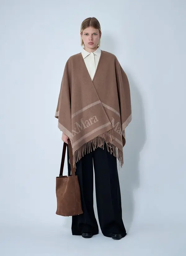 Max Mara Hilde Logo Motif Scarf - Multicolor