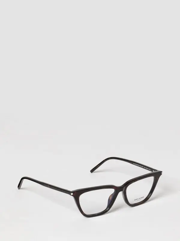 Saint Laurent Sulpice Thin Cat Eye Sunglasses - Cream