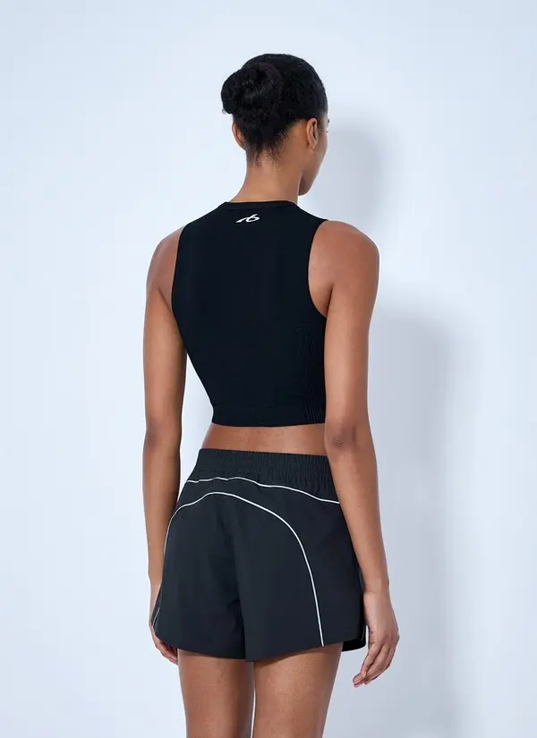 Balenciaga Sleeveless Technical Knit Bra Tank Top