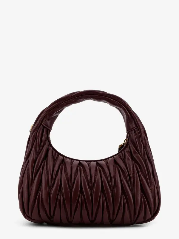 Miu Miu Wander Quilted Leather Shoulder Bag