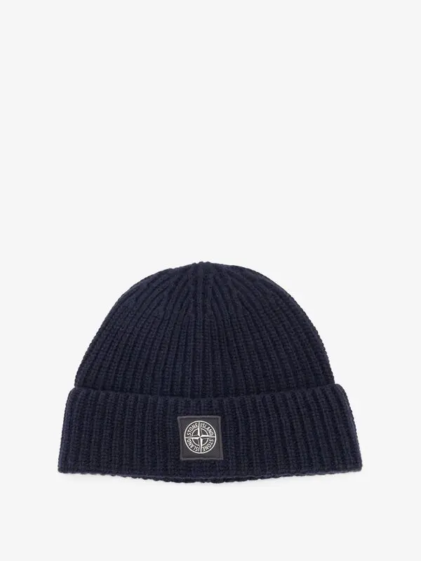 Stone Island Geelong Virgin Wool Beanie