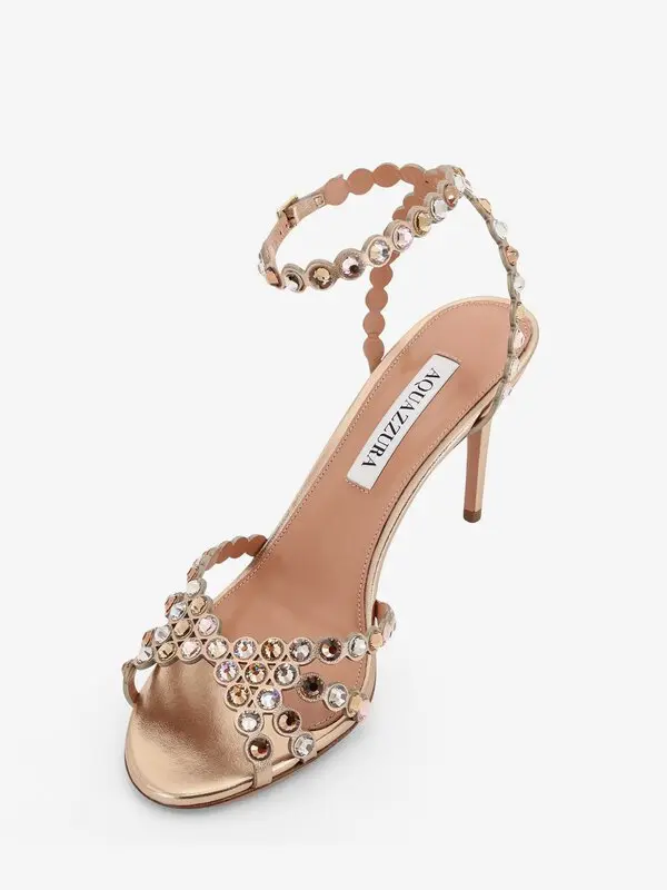 AQUAZZURA Tequila Embellished Sandals