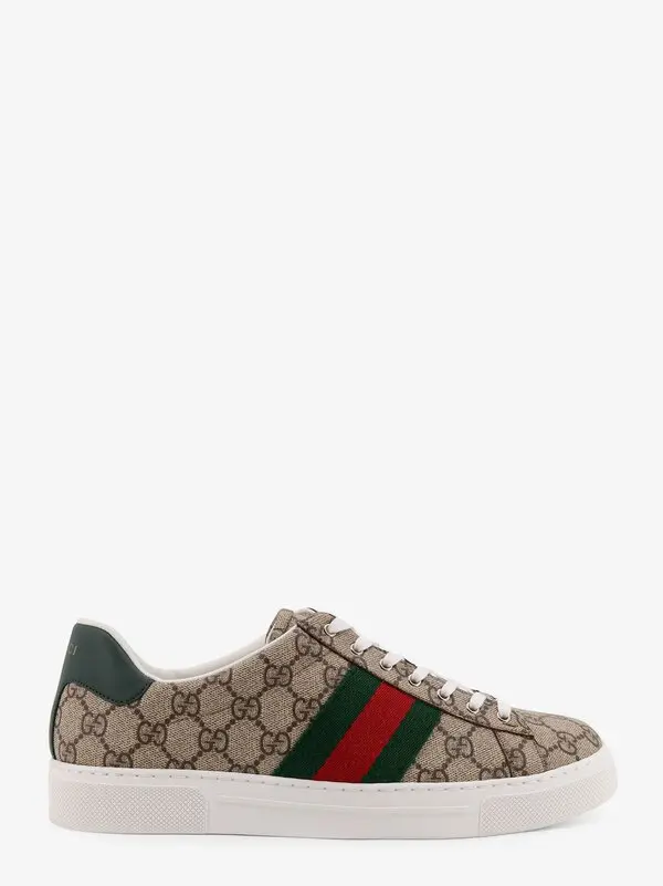Gucci Lowtop Ace Gg Supreme Fabric Sneakers