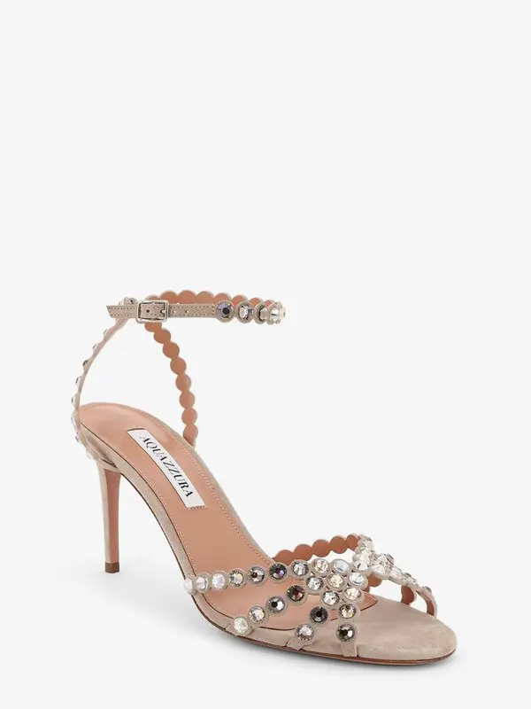 AQUAZZURA Tequila Sandals With Crystal Detail