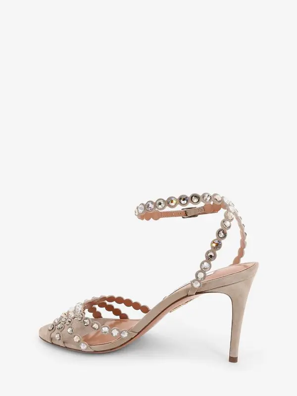 AQUAZZURA Tequila Sandals With Crystal Detail