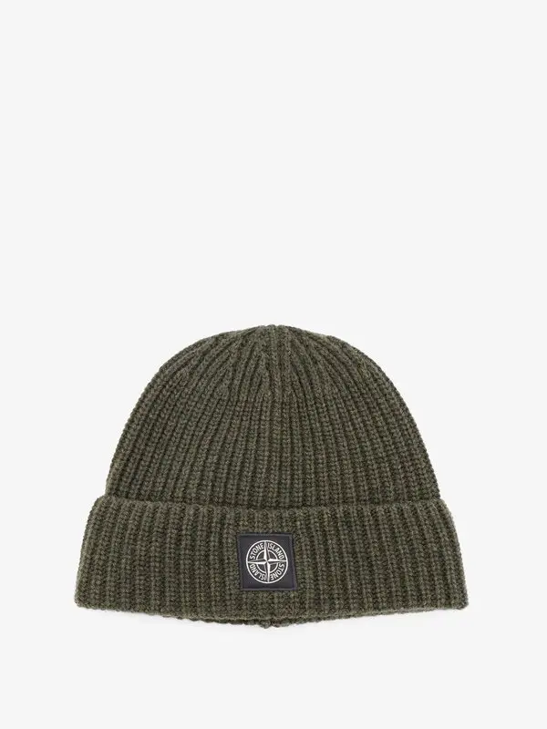 Stone Island Geelong Virgin Wool Beanie