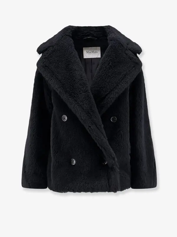 Max Mara Alpaca, Virgin Wool, And Silk Jacket