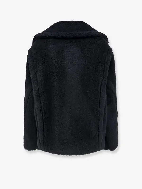 Max Mara Alpaca, Virgin Wool, And Silk Jacket