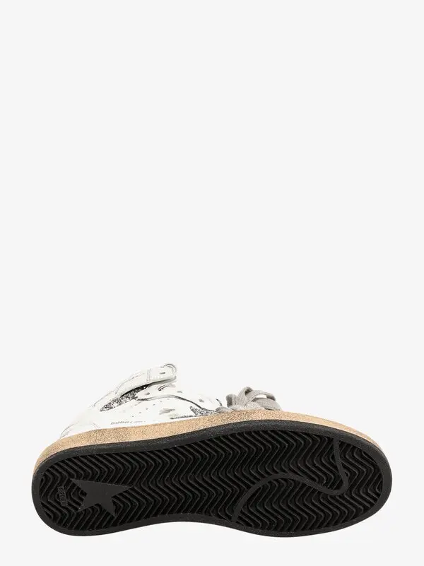 GOLDEN GOOSE Sky Star Leather Sneakers - White
