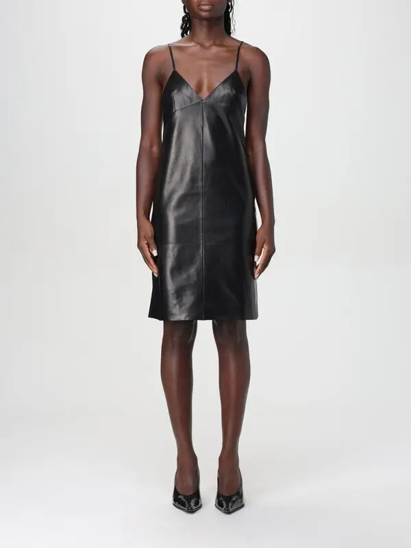 Saint Laurent Lambskin Dress