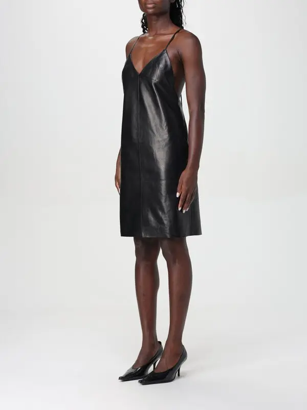 Saint Laurent Lambskin Dress