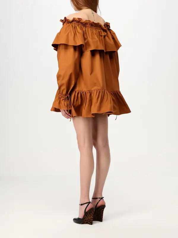 Saint Laurent Dress Brick