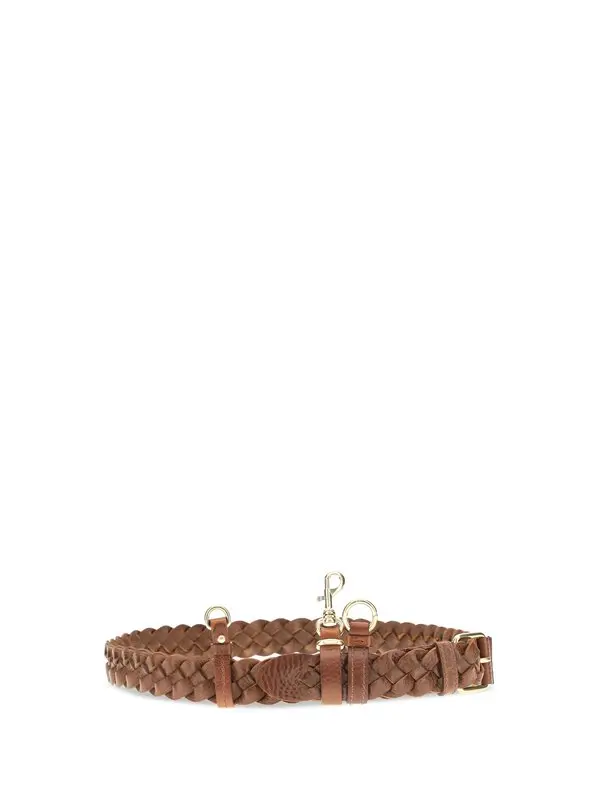 Miu Miu Woven Leather Belt