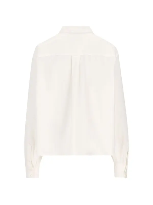 Celine White Cotton Shirt