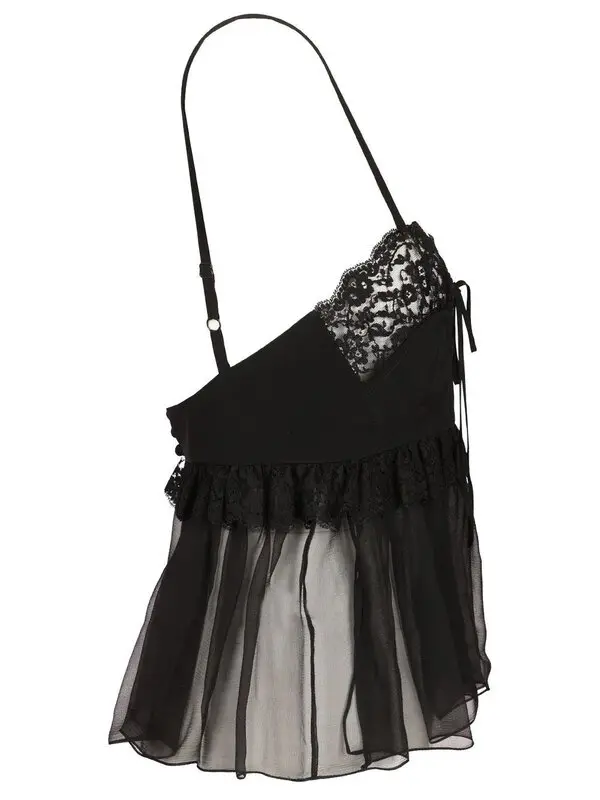 Chloé Crêpe De Chine Lingerie Top With Thin Straps