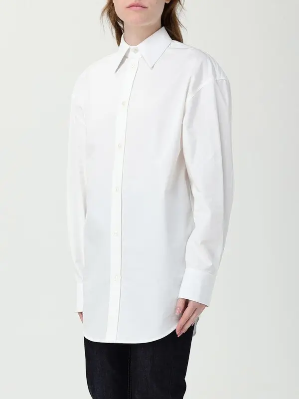 Saint Laurent Classic Collar Cotton Shirt - White