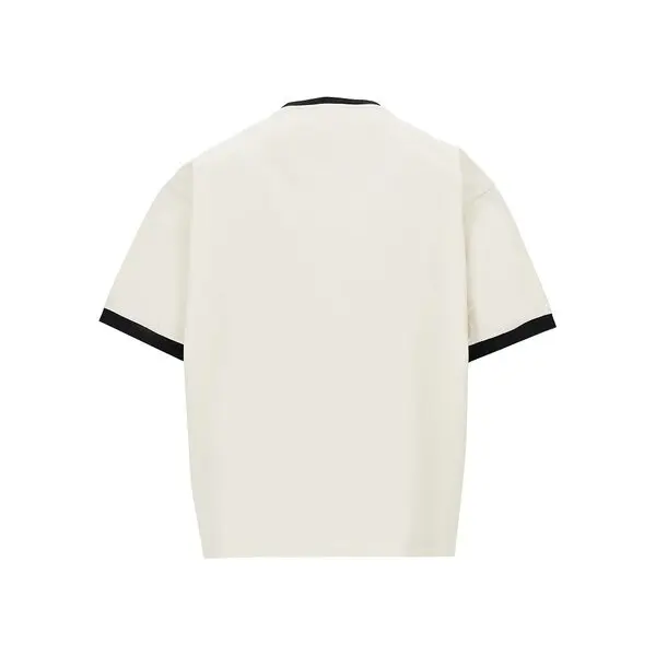 Versace Cotton T-hirt With Medua Coin Print