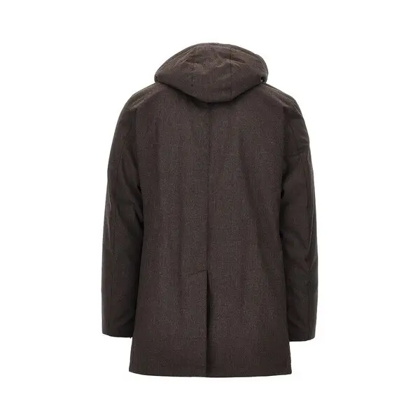 Herno Padded Technical Wool Down Jacket
