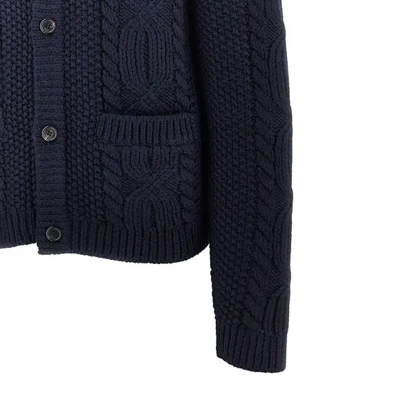 Saint Laurent Wool Knitted Cardigan