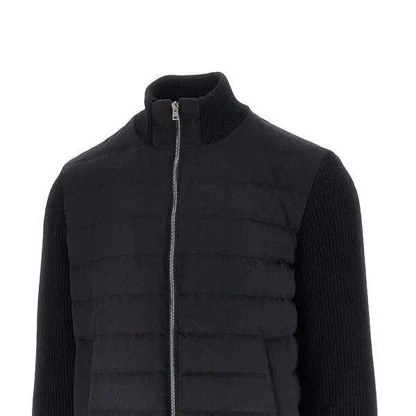 Herno Flannel And Knitted Jacket