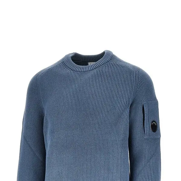 C.P. COMPANY Knitted Sweater - Blue